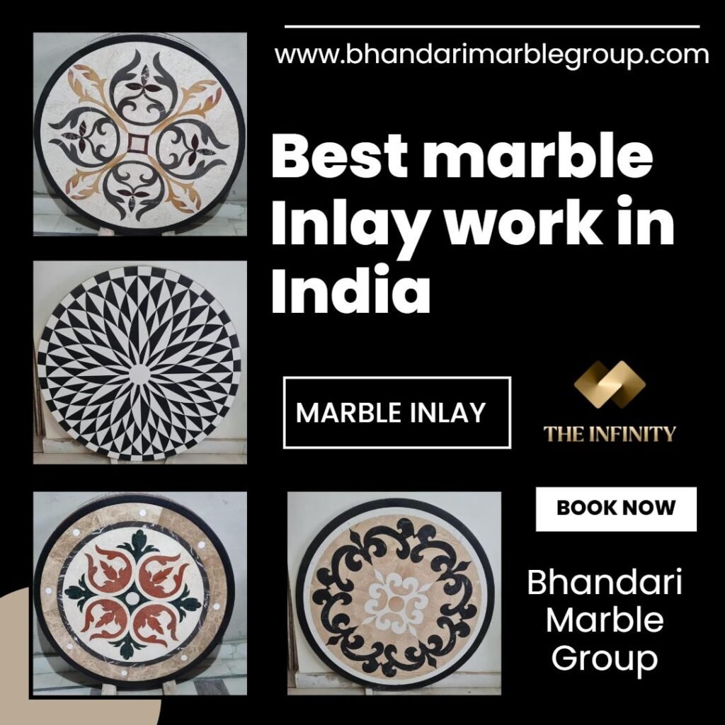 Best marble Inlay work company in India - Bhandari Marble Group India