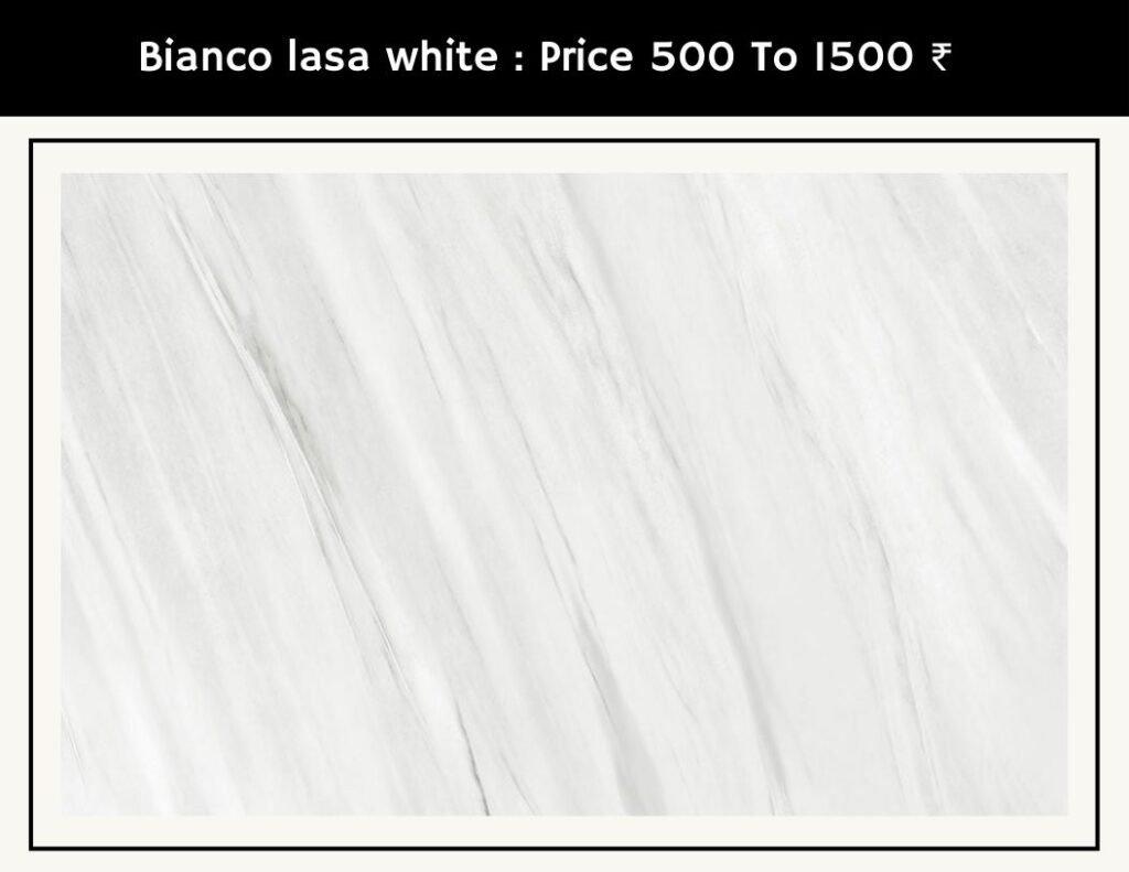 lasa white marble - Bhandari Marble Group