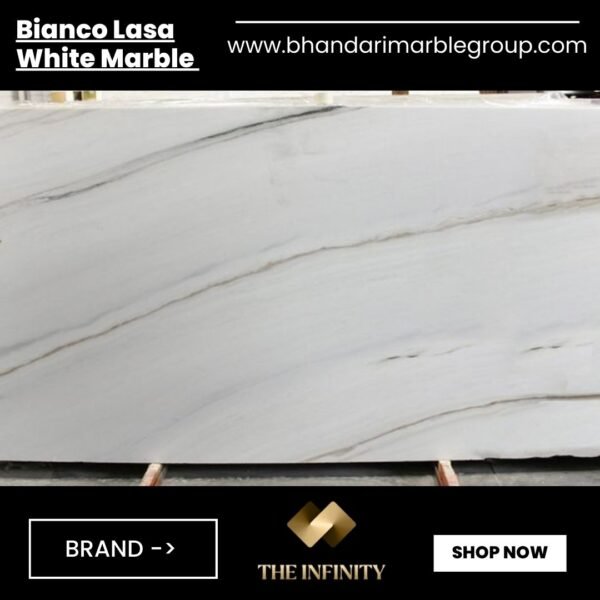 Bianco lasa white marble - The infinity marble