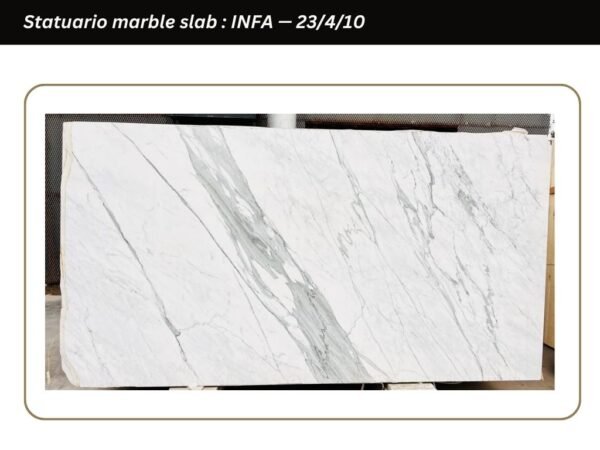 White Statuario Marble | Bhandari Marble Group India