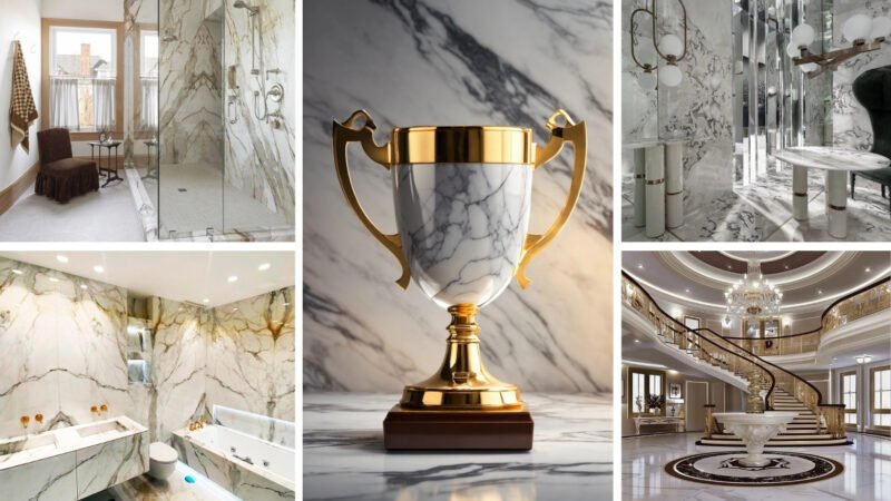 Marble Designed According to Global Manufacturing Standards